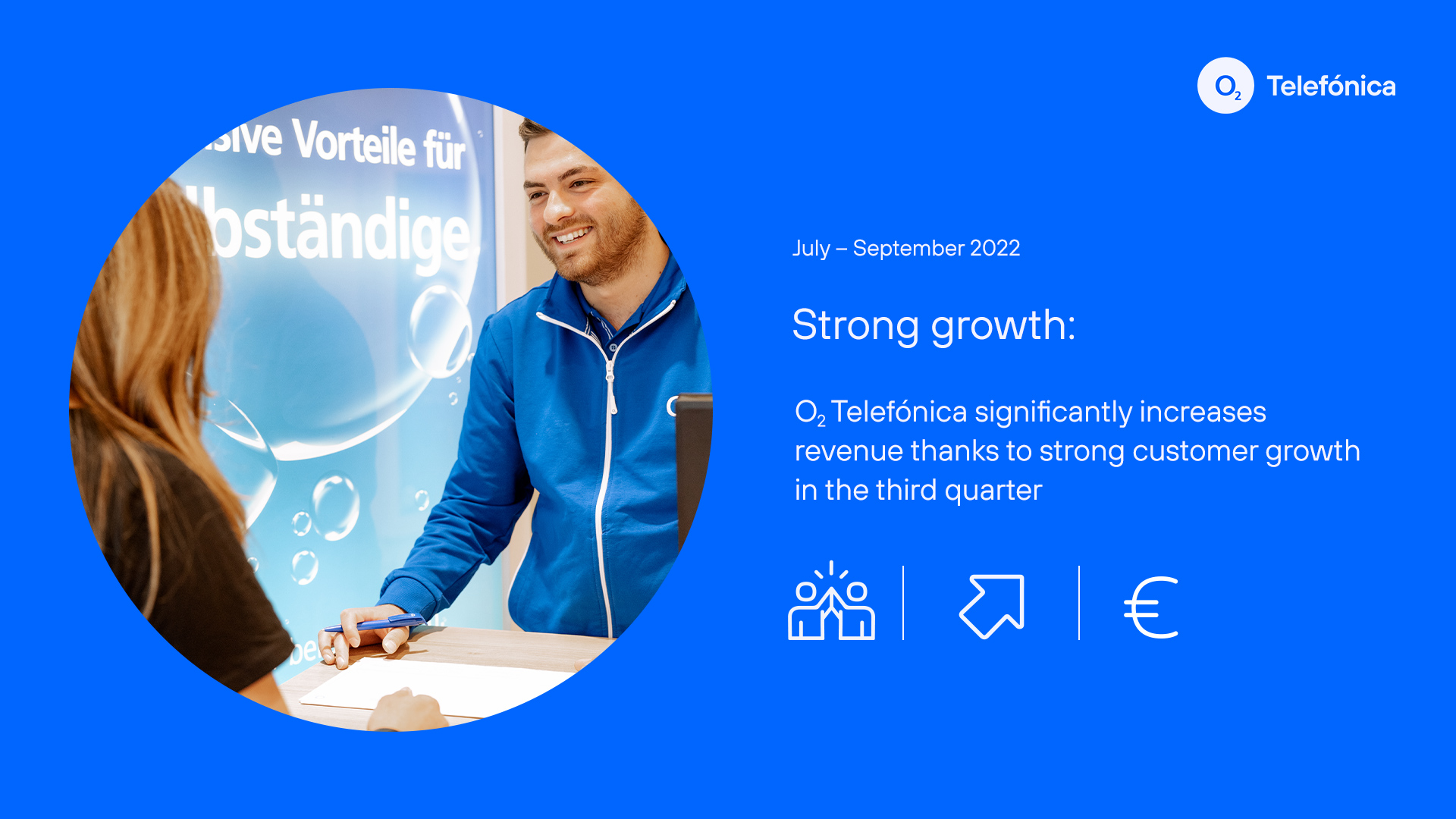 Strong Growth O2 Telef nica Significantly Increases Revenue Thanks To Strong Growth O2 Telef nica Significantly Increases Revenue Thanks To