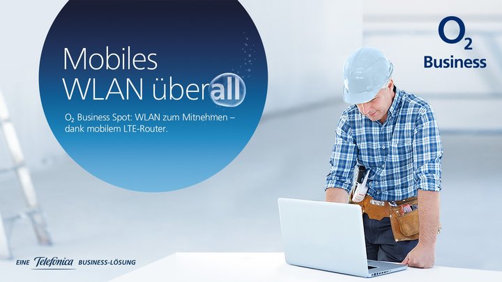 o2 Business Spot mit mobilem LTE-Router: Flexibles WLAN zum Mitnehmen ...