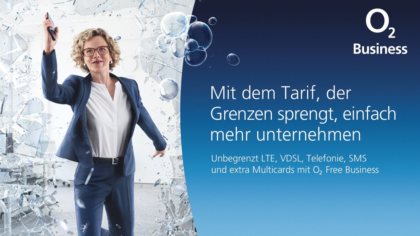Ein Tarif sprengt Grenzen: Der neue o2 Free Business Unlimited Tarif ...