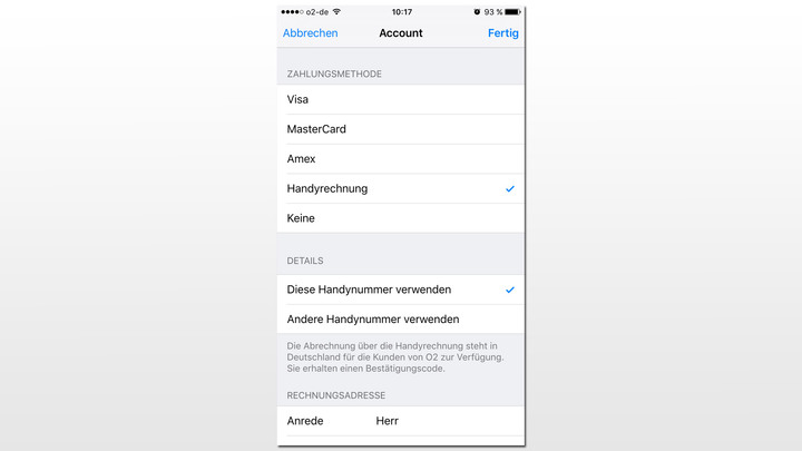 o2 Vertrags- und Prepaidkunden können den Service nutzen: Bezahlen per ...