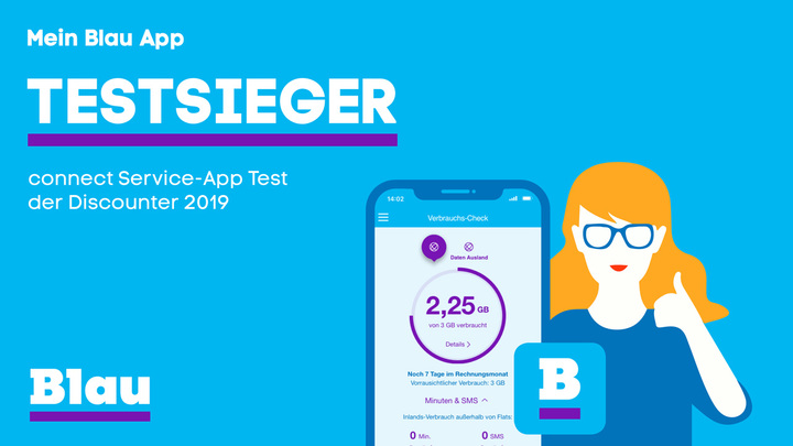 Blau sichert sich Spitzenplatzierung: „Mein Blau“-App ist überragender ...