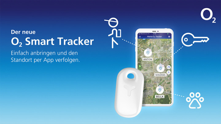Der neue o2 Smart Tracker: Einfach und zuverlässig alles im Überblick