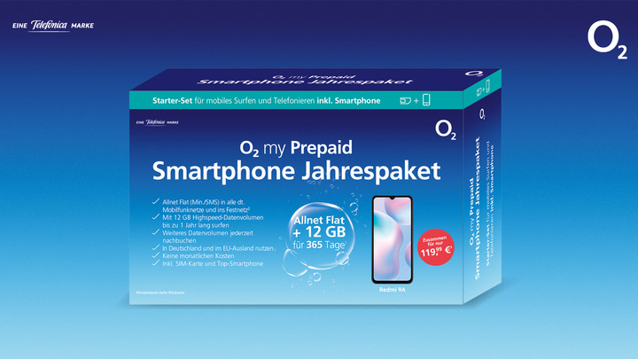 Flexibel bleiben mit dem o2 my Prepaid Smartphone-Jahrespaket: Allnet ...