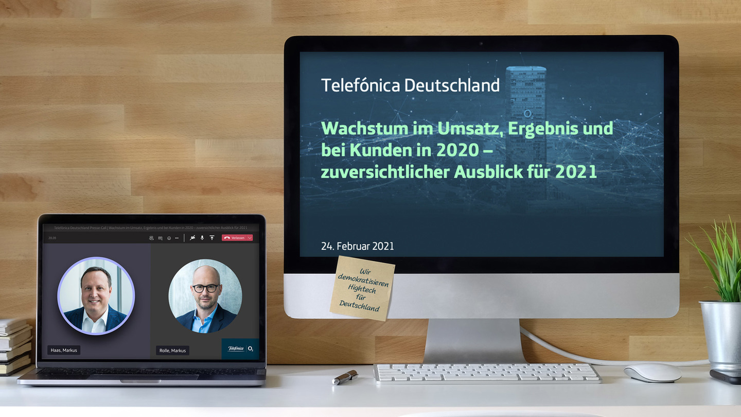 Vorläufige Kennzahlen Geschäftsjahr 2020: Telefónica Deutschland / o2 ...
