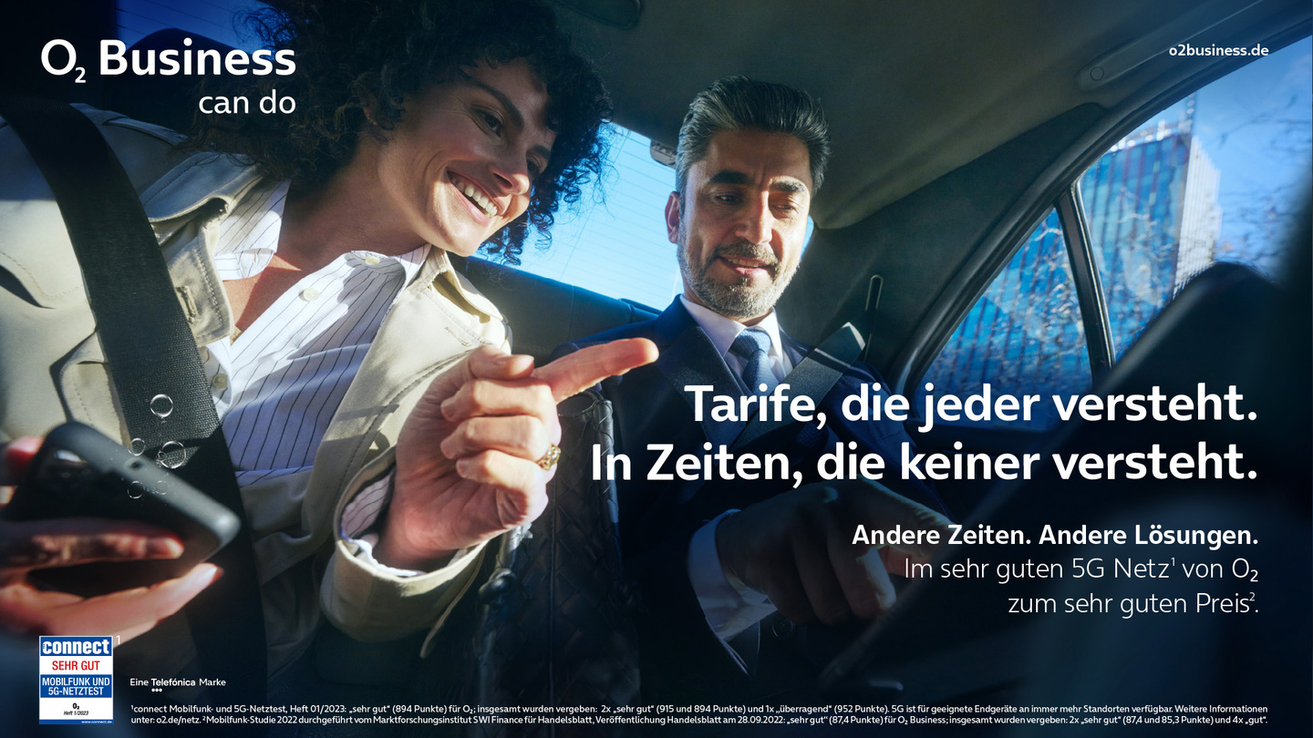 Neue Werbekampagne von o2 Business: Das neue Selbstverständnis von o2 ...