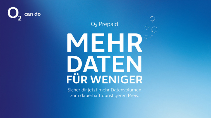 Preis-Leistungs-Offensive: Neue o2 Prepaid Tarife mit mehr Datenvolumen ...